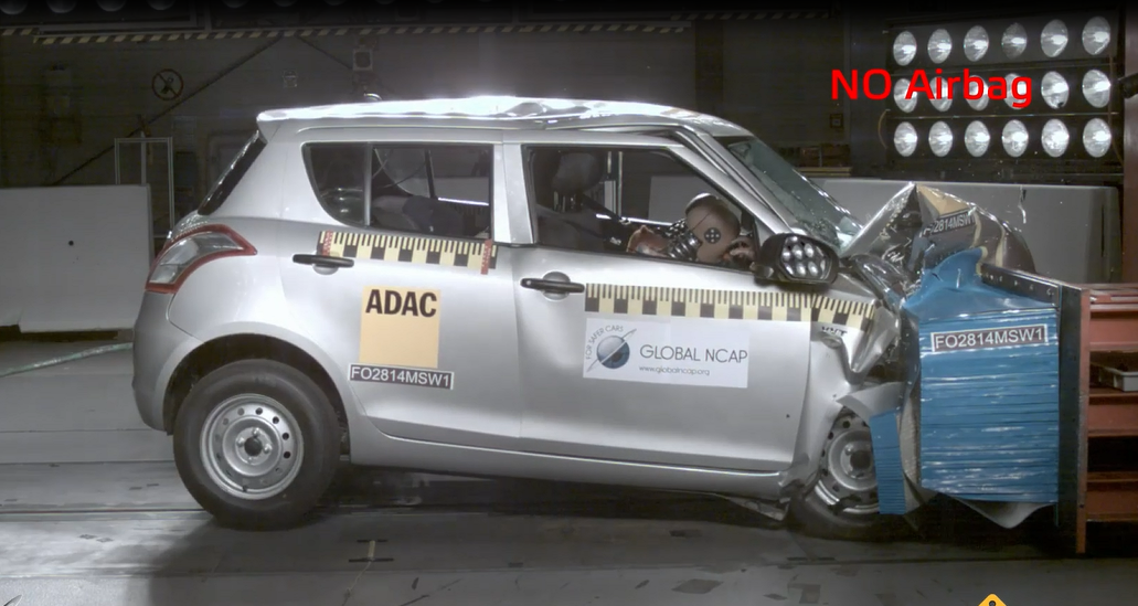 Maruti Swift Datsun Go Fail Global Ncap Crash Tests Autocar India
