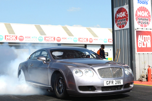 Bentley Continental GT with 3000bhp to compete in UK drag race ...