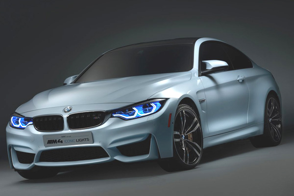 BMW M4 Iconic Lights Concept shown at CES 2015 - Introduction | Autocar ...