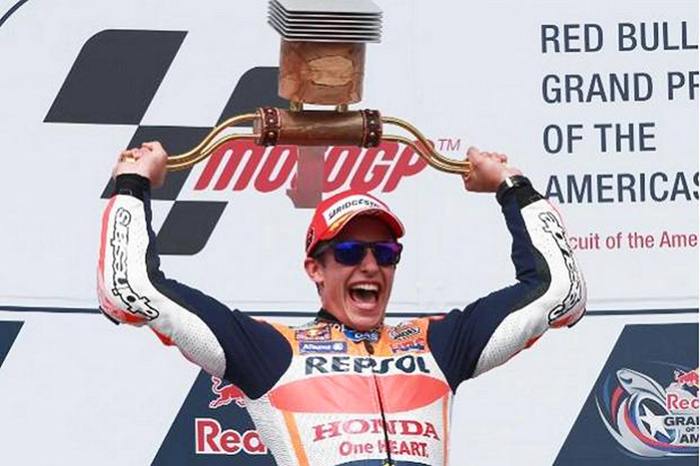 Marquez dominates crash-strewn Austin MotoGP | Autocar India