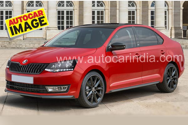 Skoda rapid side skirts store