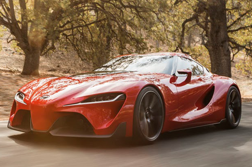 New Toyota Supra sighted testing on track - Introduction | Autocar India