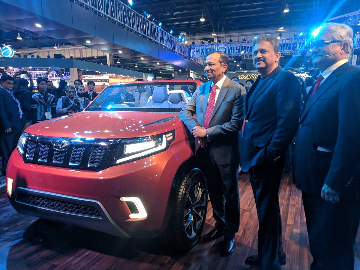 Mahindra Stinger concept shown at Auto Expo 2018 | Autocar India