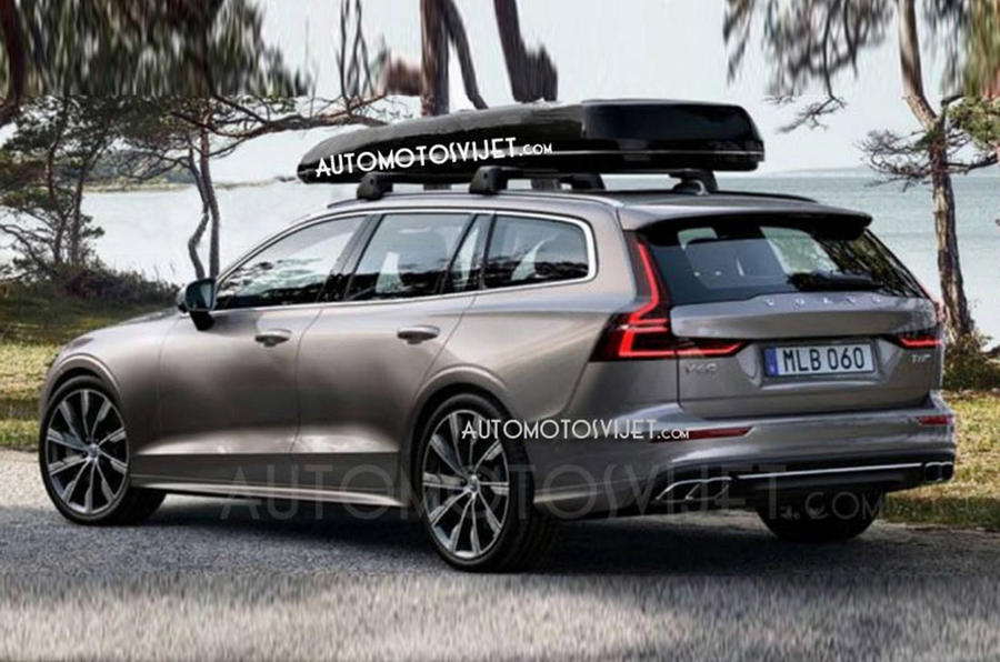 New Volvo V60 estate leaked images arrive before its debut at the ...