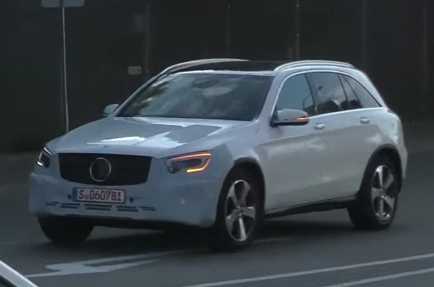 Mercedes GLC facelift in the works, spotted testing | Autocar India