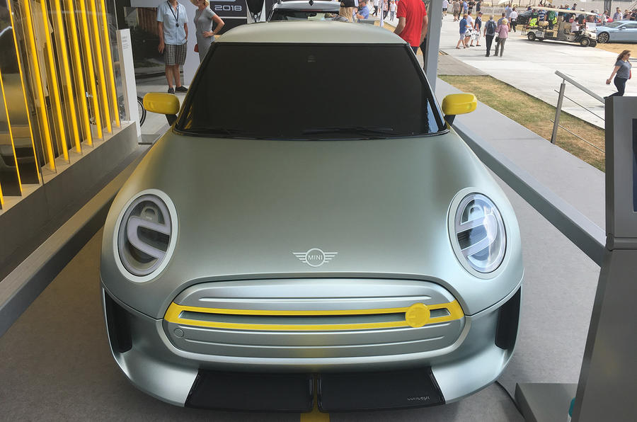 Mini Electric displayed at Goodwood | Autocar India
