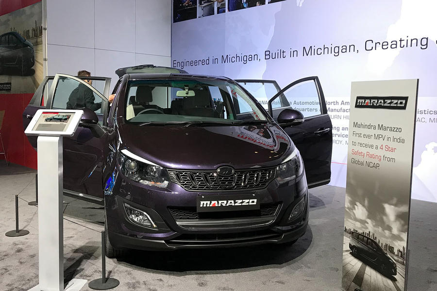 Mahindra Marazzo, Roxor showcased at Detroit | Autocar India