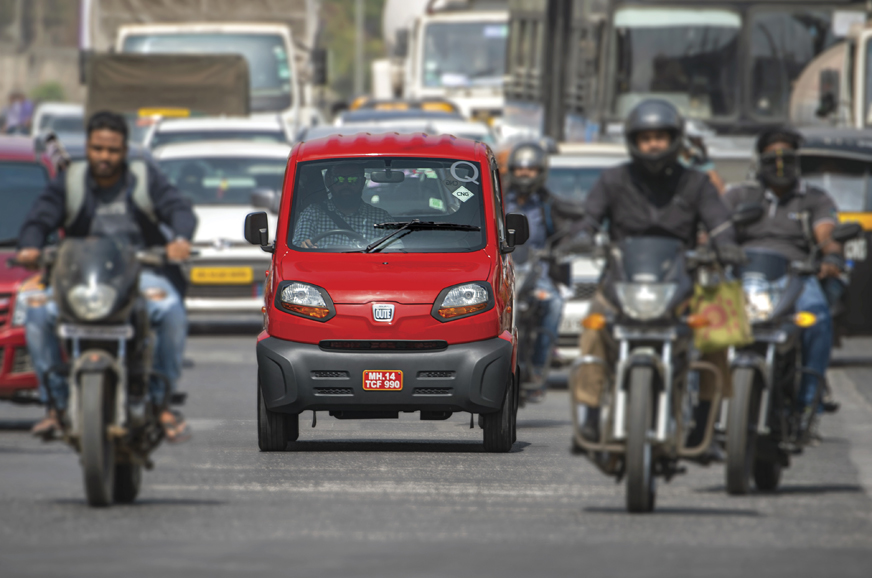 New Bajaj Qute quadricycle petrol review, test drive for real world ...