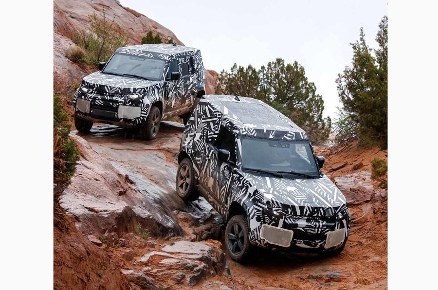 New 2020 Land Rover Defender SUV images released | Autocar India