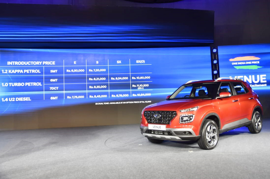 Hyundai Venue Variants Explained Autocar India Hyundai Venue Variants Explained Autocar India