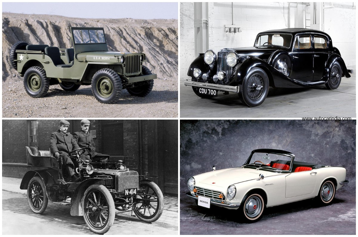 First ever cars made by some of the world’s most popular carmakers ...
