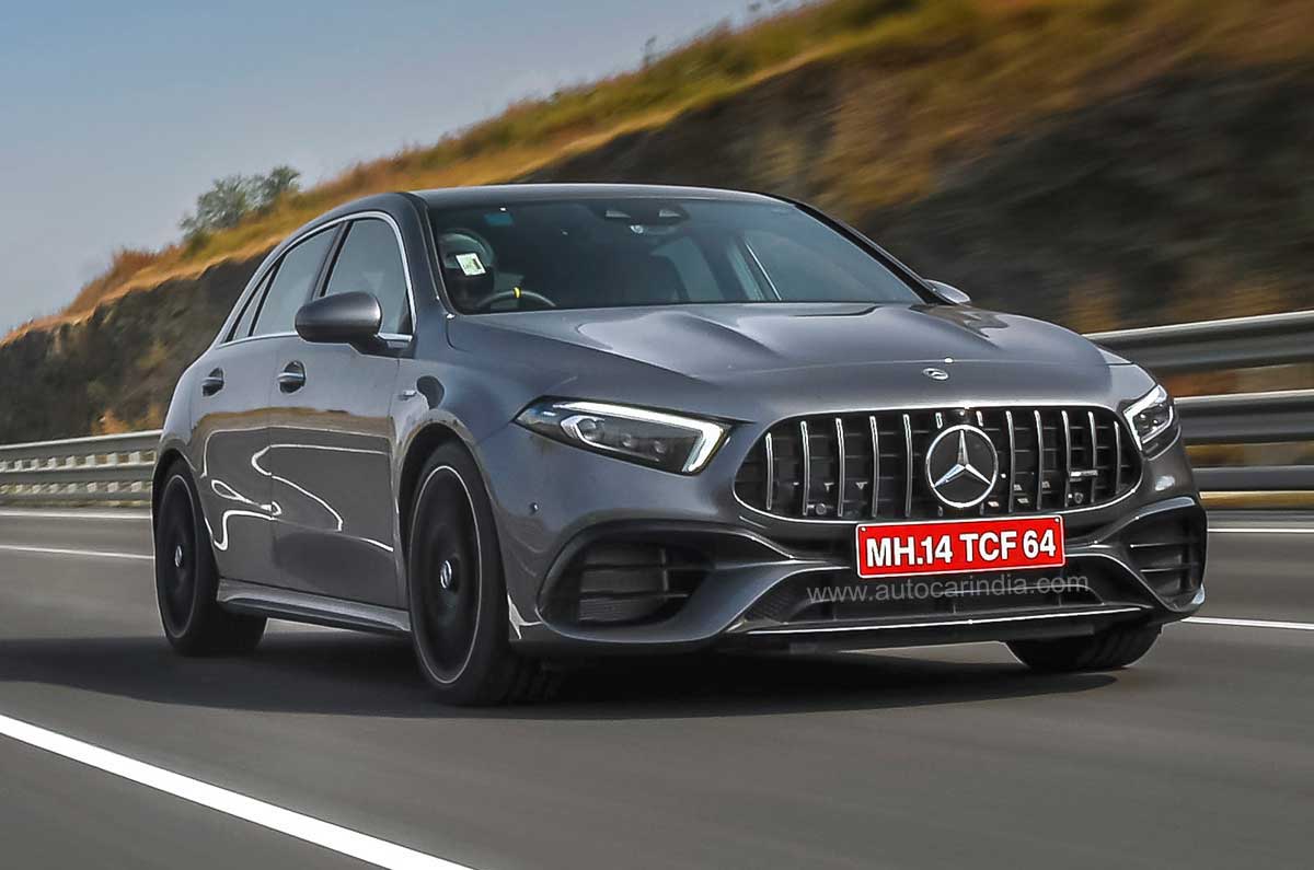 2021 Mercedes AMG A45 S Track Drive Introduction Autocar India
