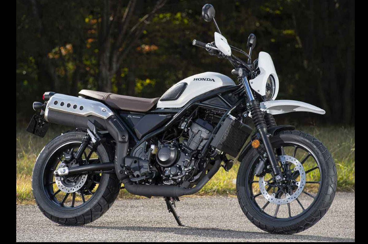 Honda unveils CL300 scrambler bike overseas, shares engine with CB300R ...