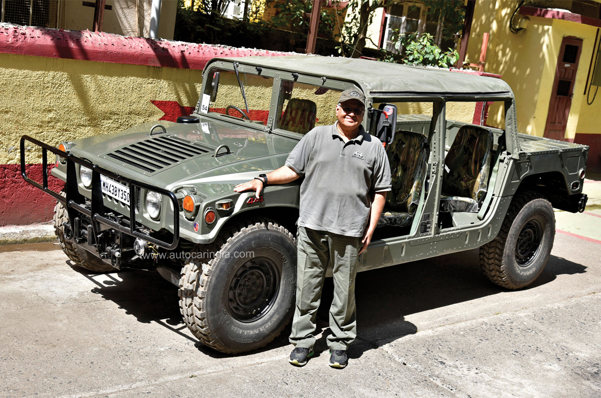 Petrosexual: Prakash R Hattangadi on his military-spec Humvee and his ...