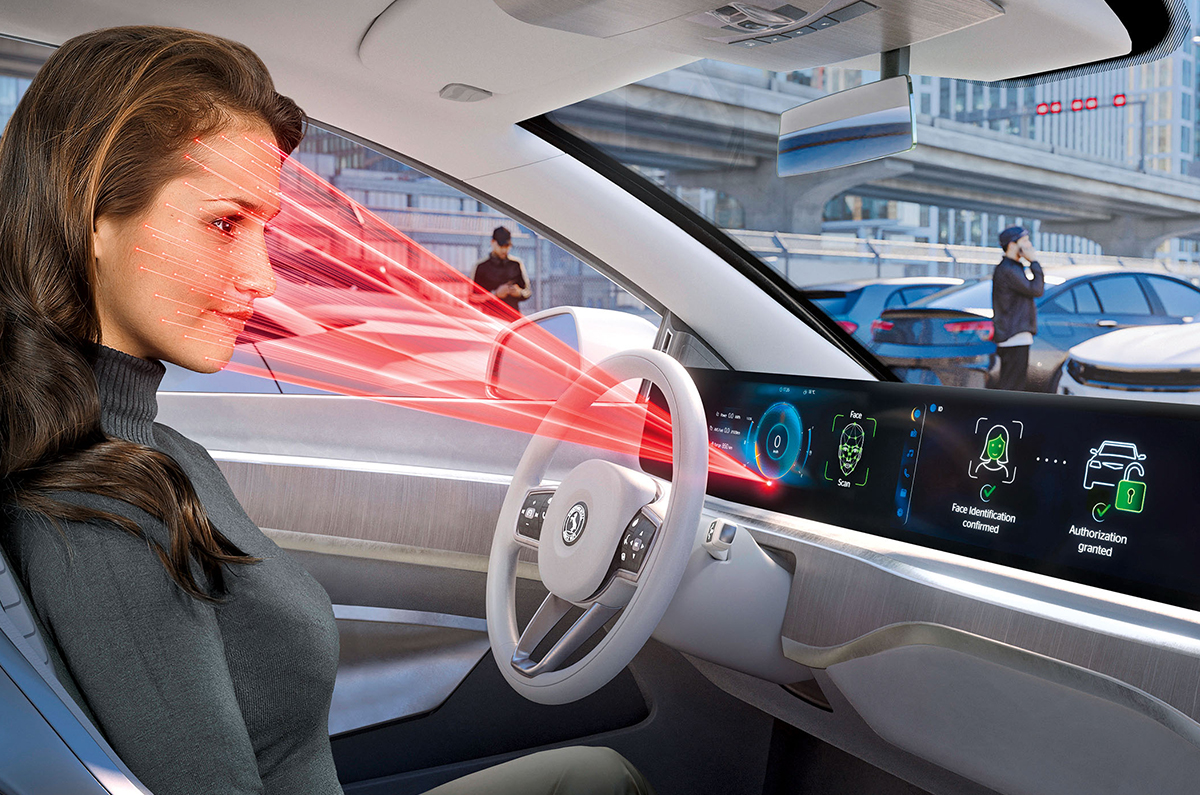 New biometric car anti theft system by Continental, Trinamix | Autocar ...