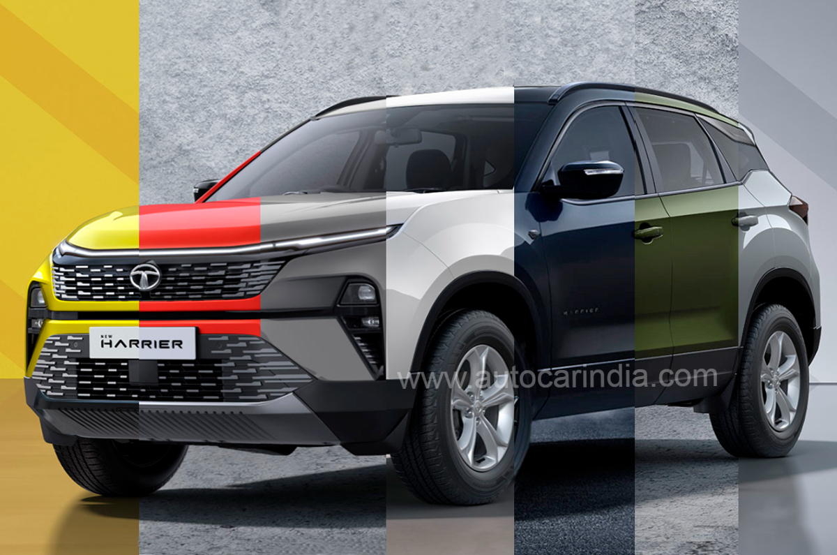 Tata Harrier facelift price, colour options and variants | Autocar India