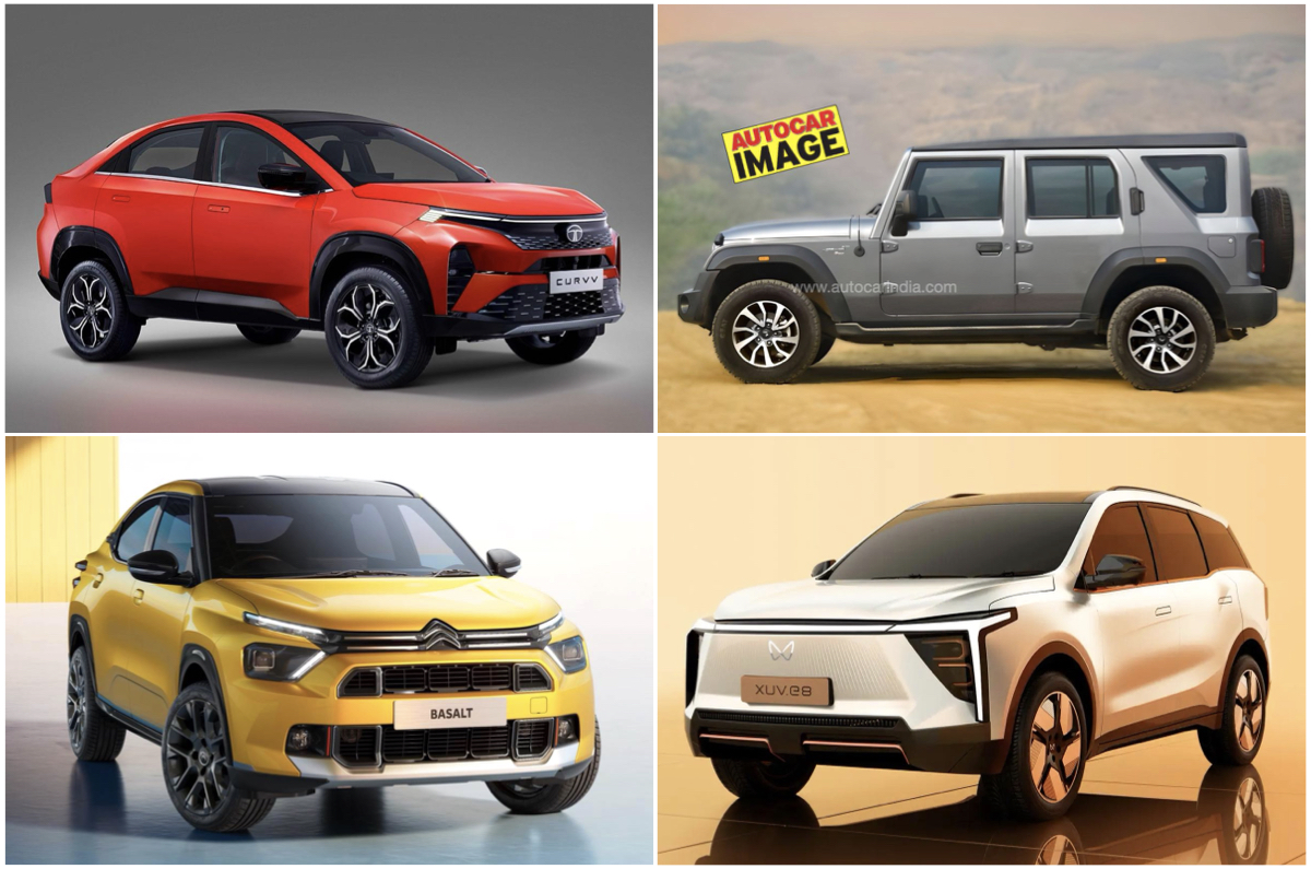 Mahindra Thar Armada, Tata Curvv, new SUVs for 2024 complete list ...
