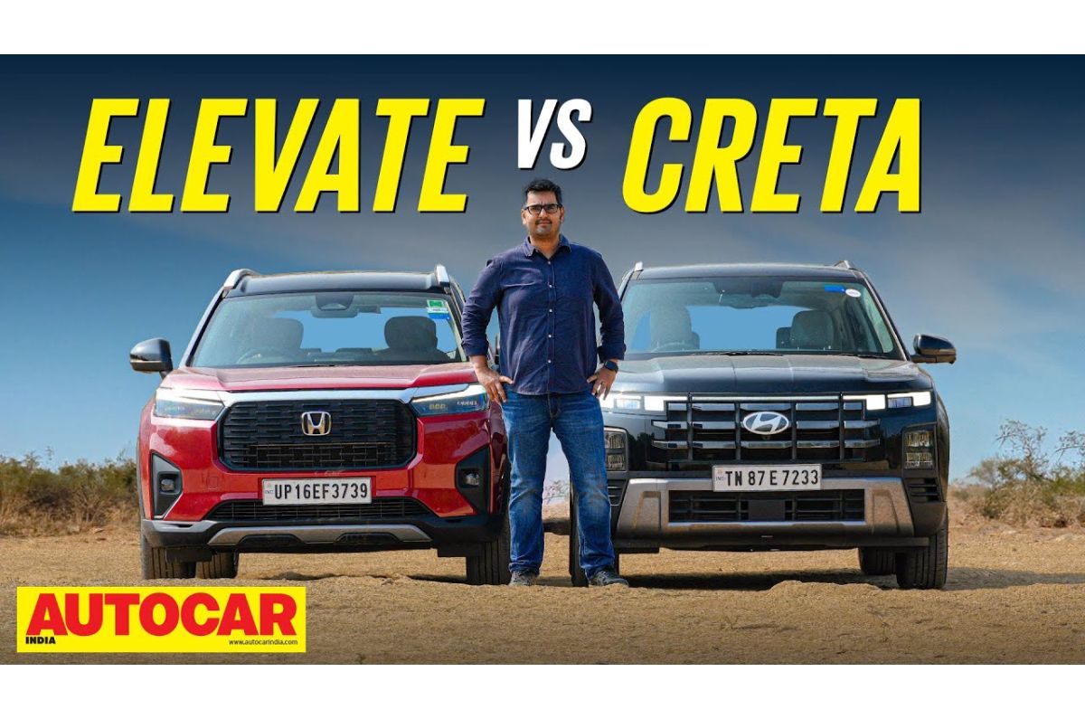 hyundai creta, honda elevate, price, features, video comparison ...