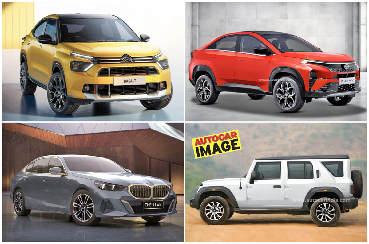 tata curvv launching date, mahindra thar 5 door, BMW 5 Series, new car ...