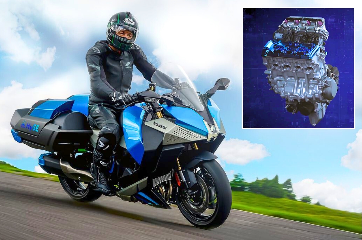 Kawasaki hydrogen bike, Ninja H2 SX, Ninja H2, details - Introduction ...