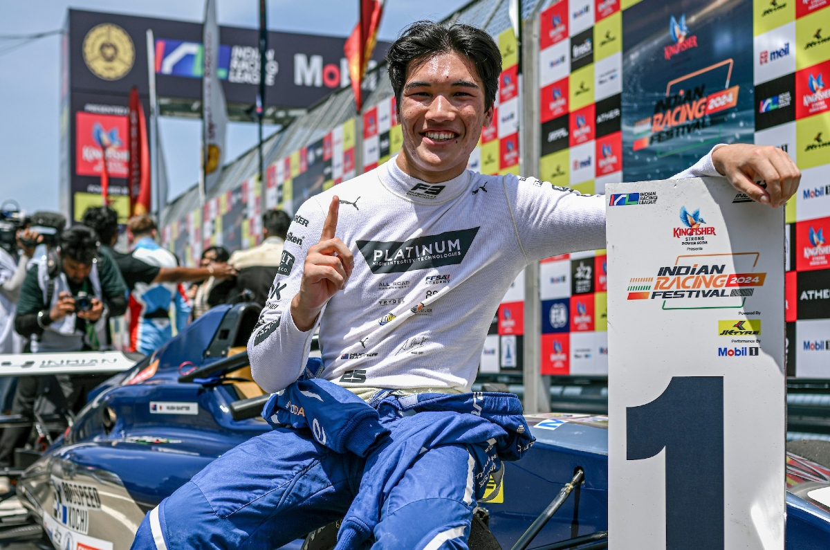 Indian Racing League Round 1, F4 India results, JK Tyre National ...
