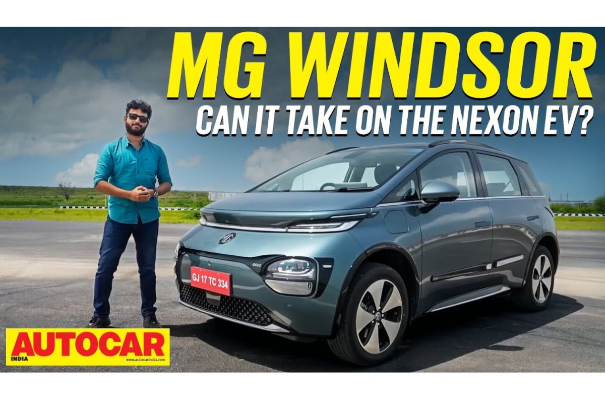 MG Windsor video review, range, features, specs, rear seat comfort ...