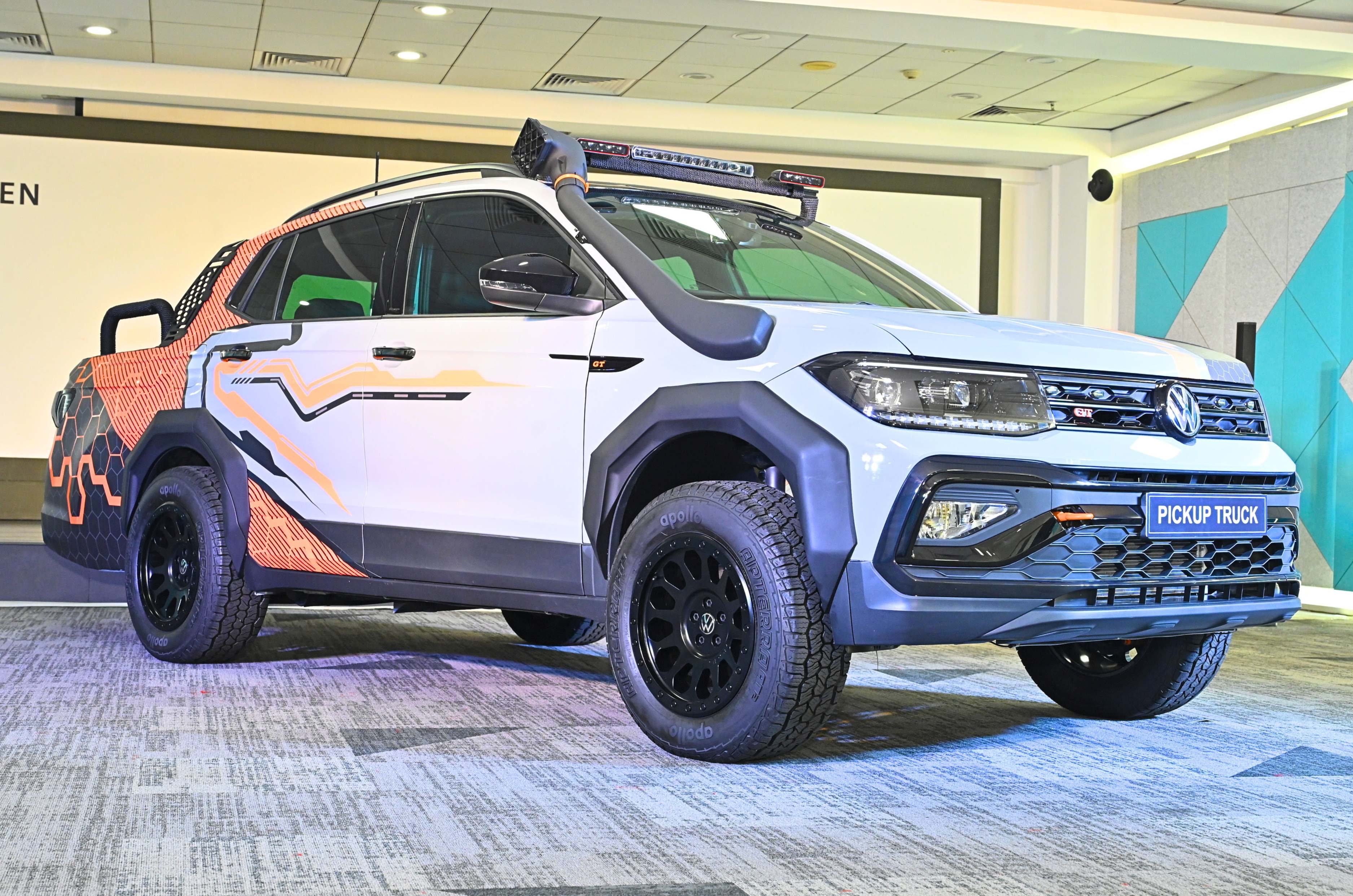 Volkswagen Taigun, student project, pickup truck - Introduction ...