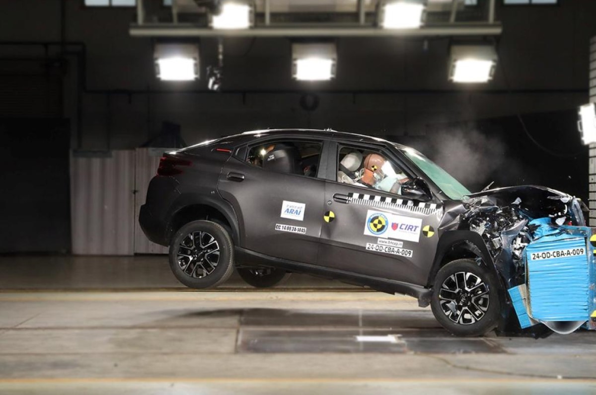 Citroen Basalt safety rating, Bharat NCAP, BNCAP, crash test ...