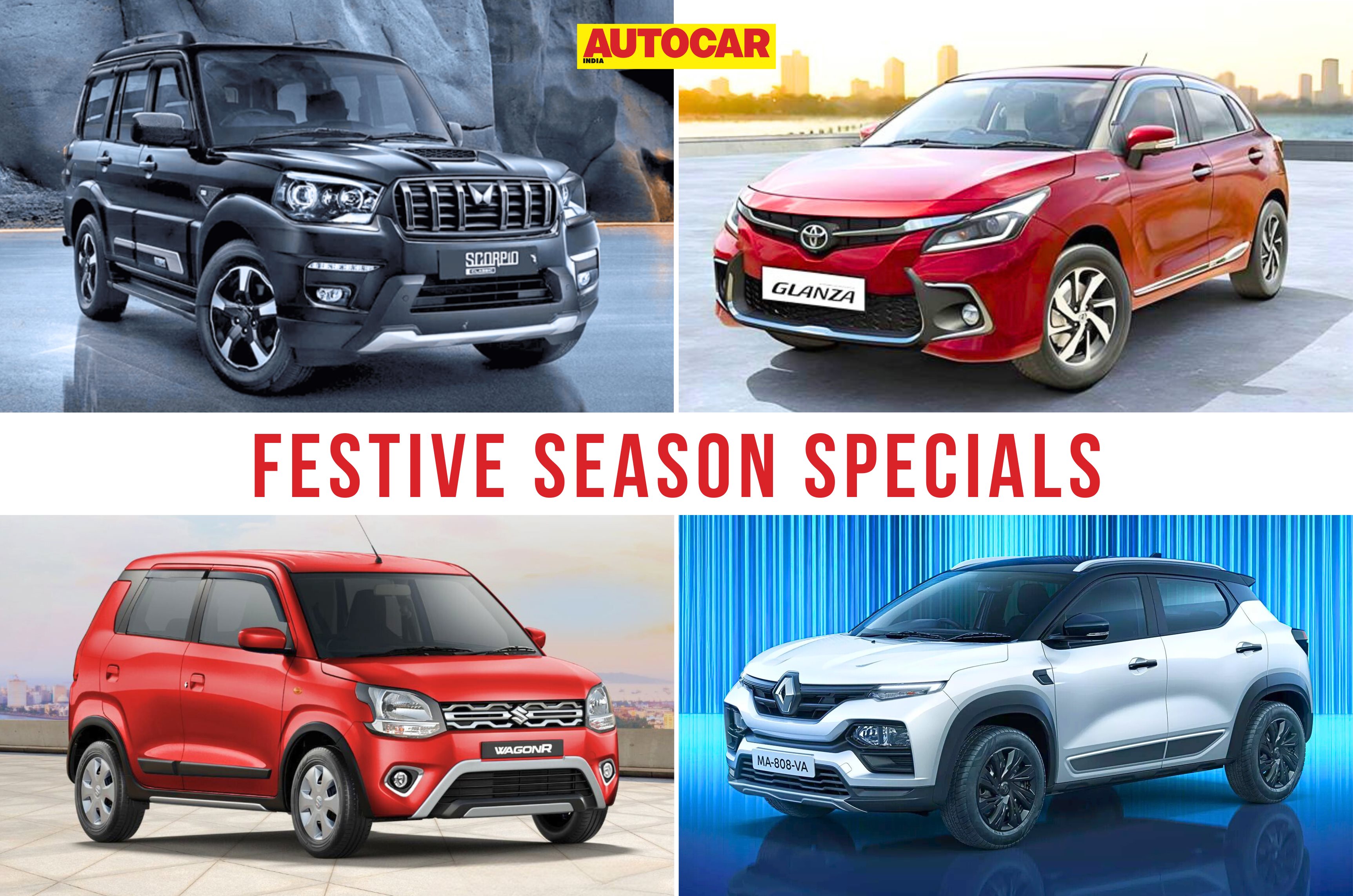 Mahindra Scorpio, Boss Edition, Maruti Swift Blitz edition, Toyota ...