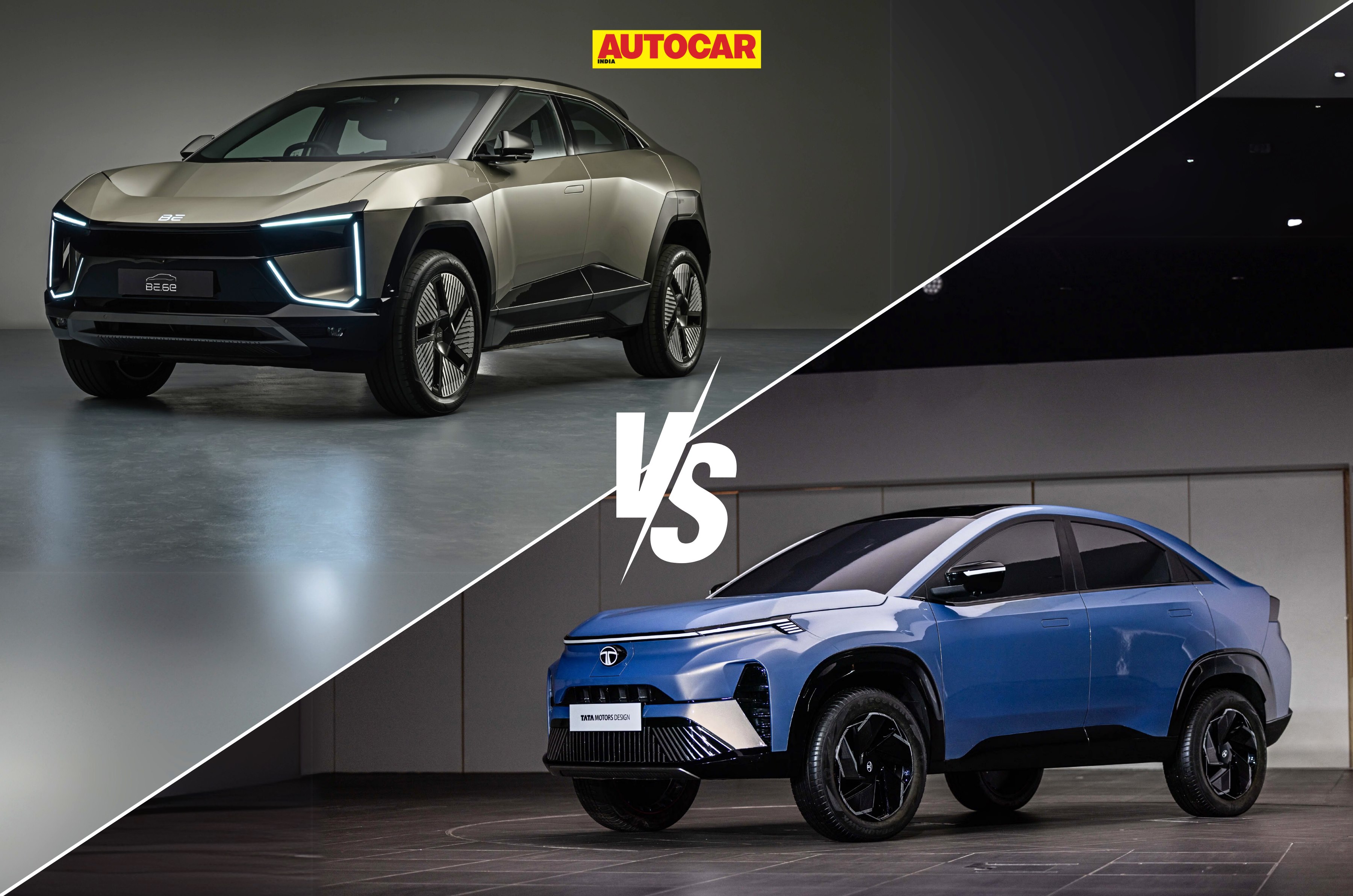 BE 6e vs Curvv EV which is better, range and price comparison, specs ...