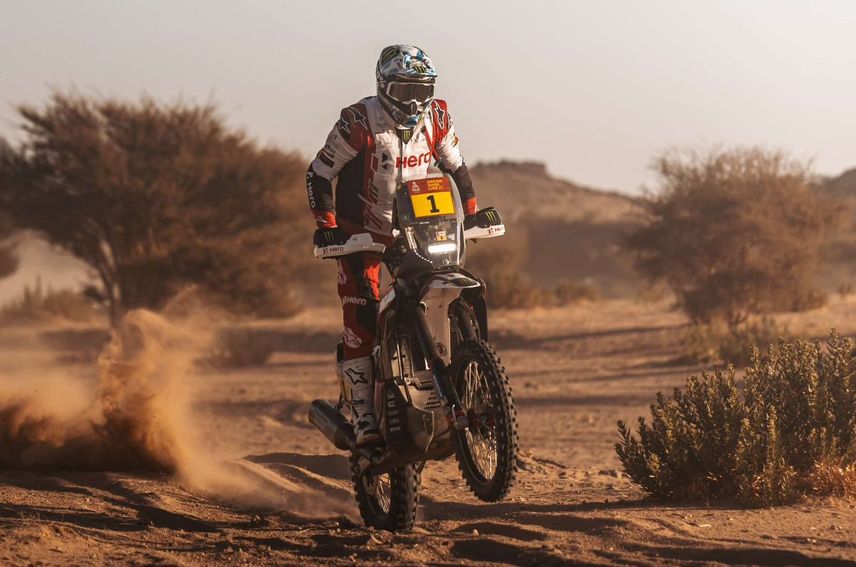 Dakar 2025 Stage 1 results, Hero MotoSports, Ross Branch on podium ...