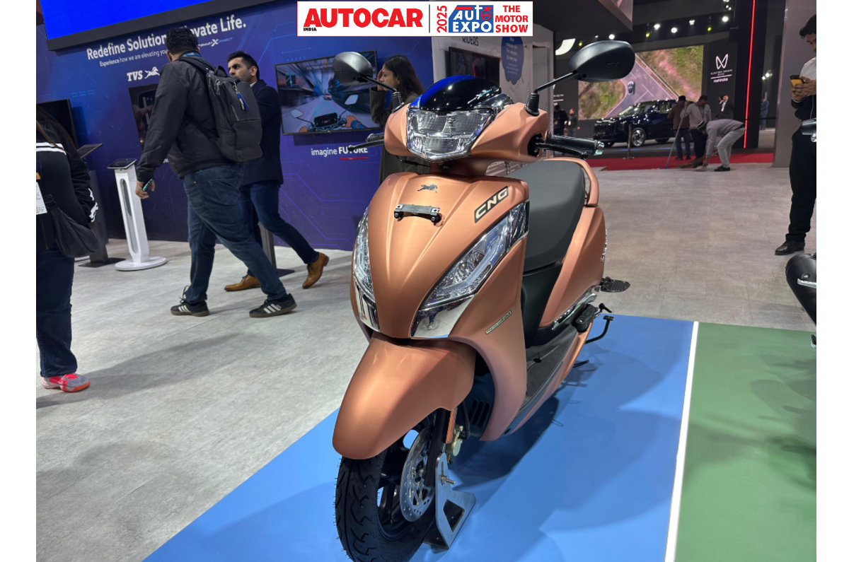 TVS Jupiter CNG debuts at Auto Expo, mileage, design - Introduction ...