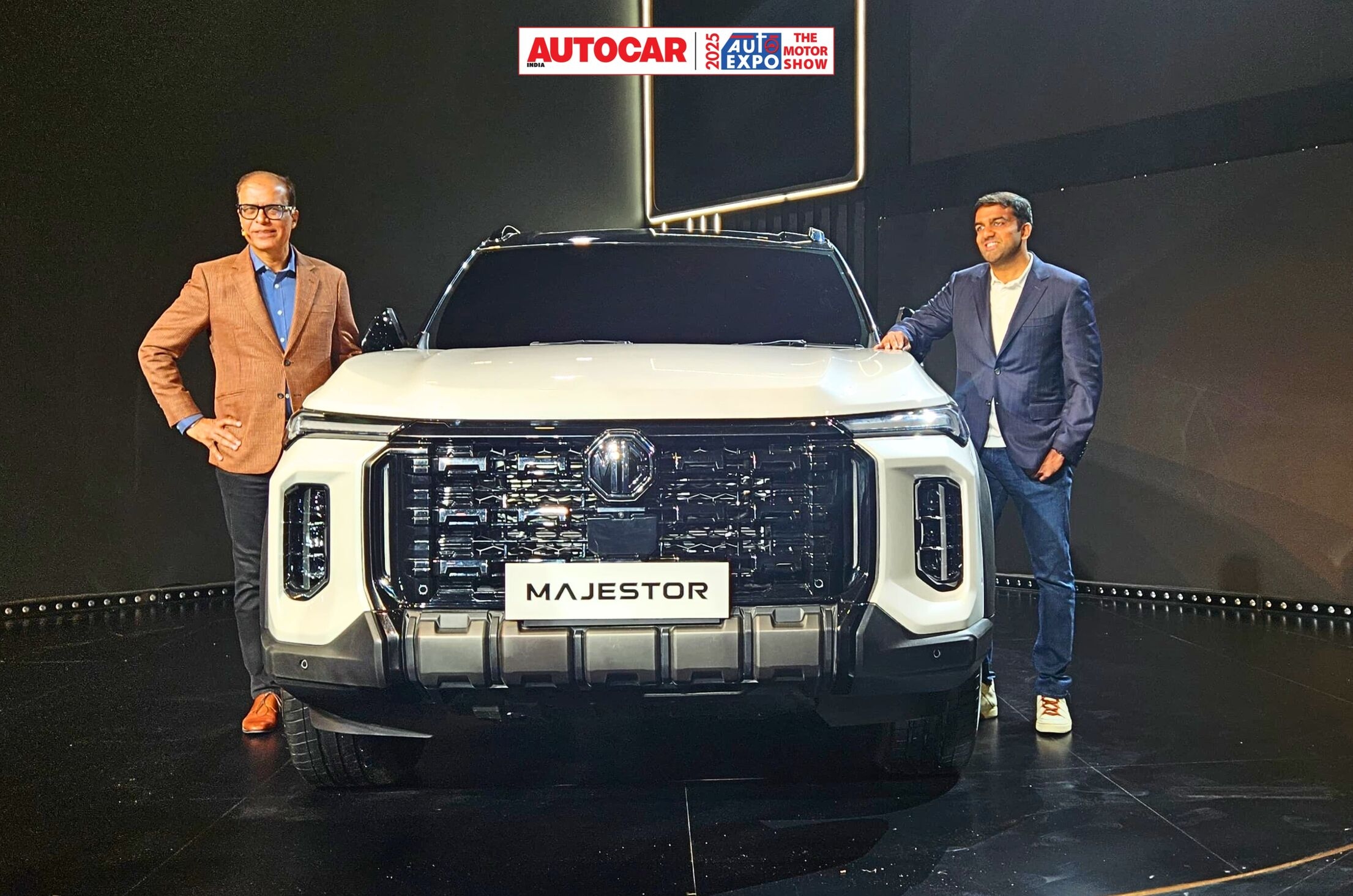 MG Gloster 2025 facelift at Auto Expo with Majestor name | Autocar India