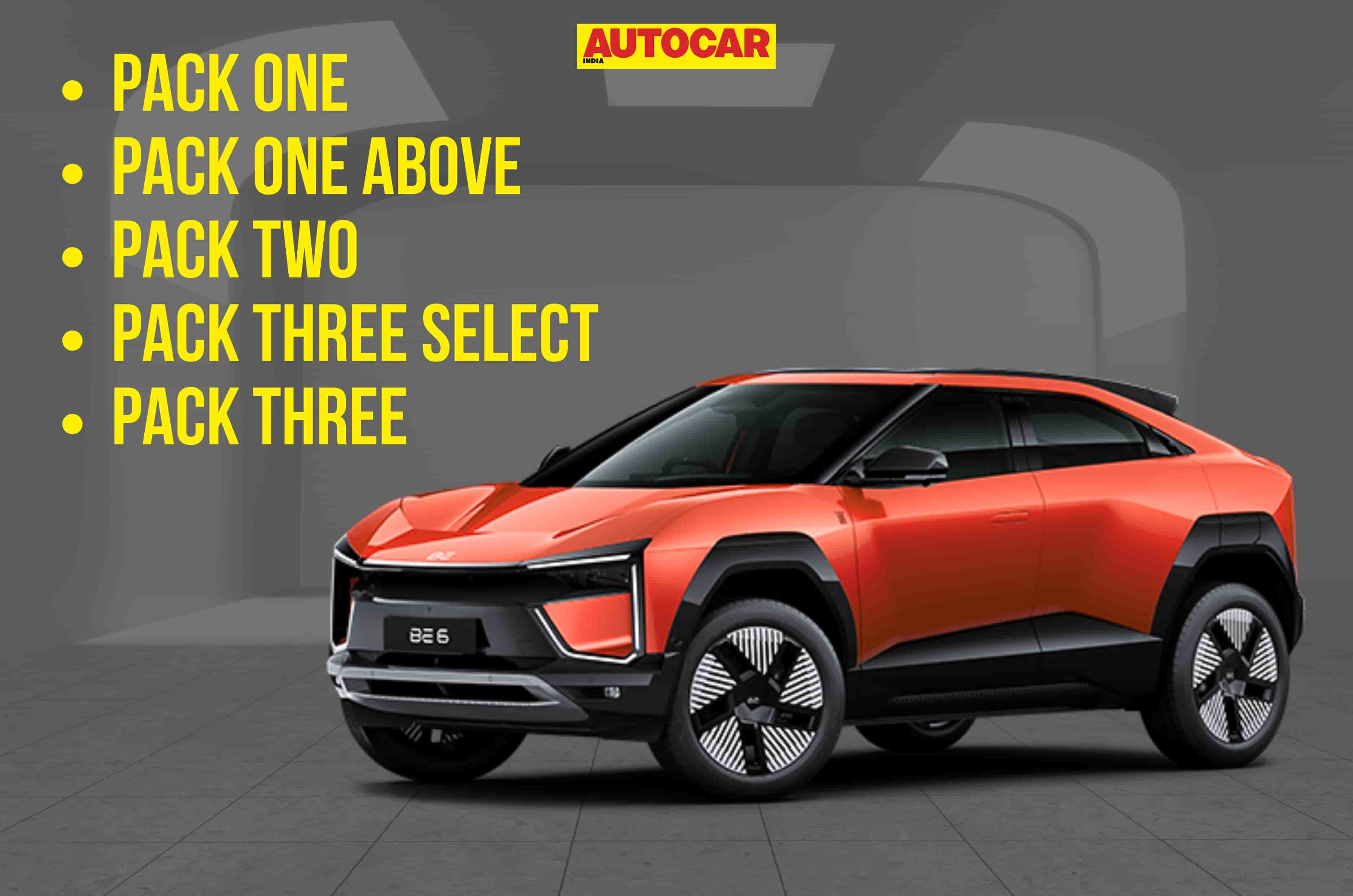 Mahindra BE 6 variant-wise price, delivery, features, battery, range ...