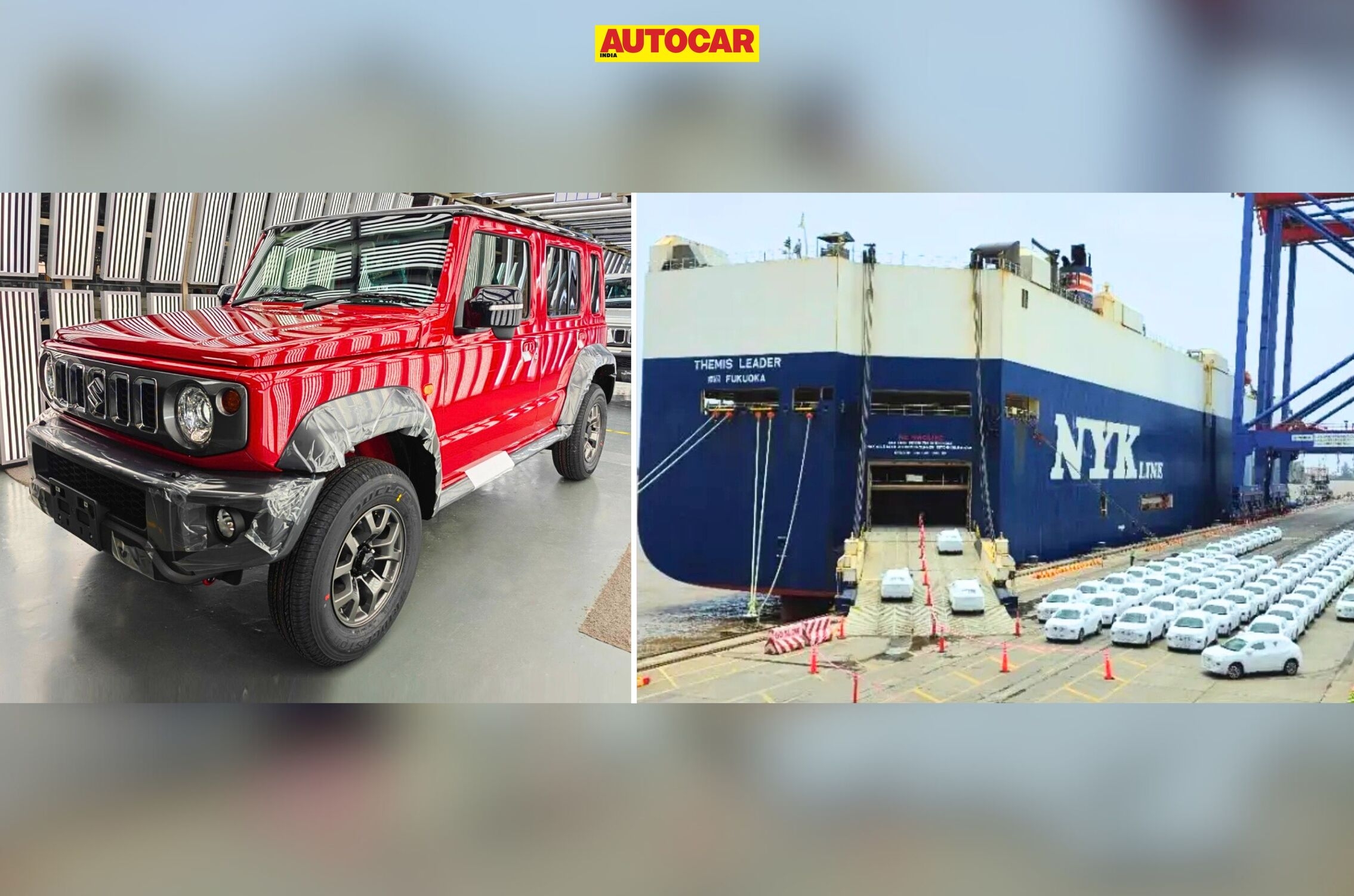 Maruti Fronx and Jimny 5 door exports to Japan, Maruti is No 1 car and ...