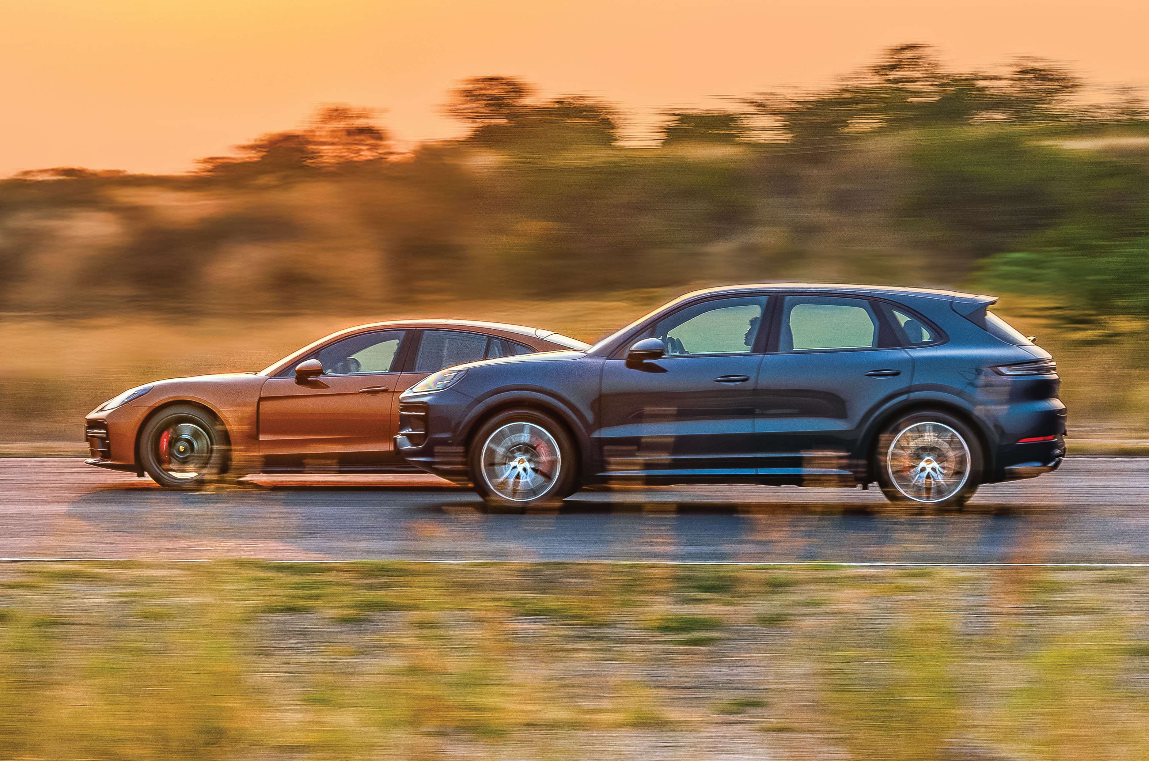 Porsche Cayenne GTS and Panamera GTS at CoASTT Fast family fun - Introduction | Autocar India