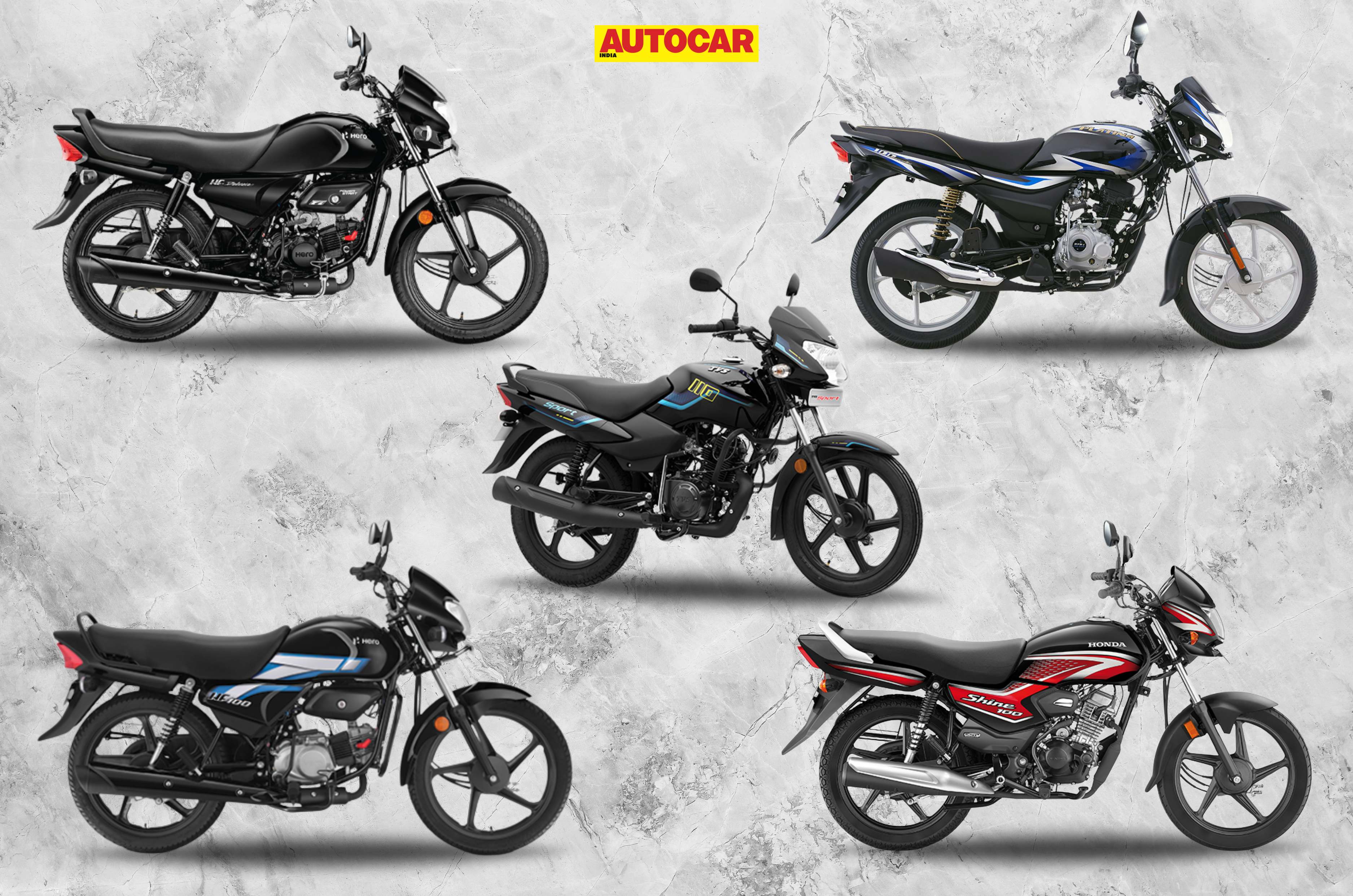 5 most affordable bikes in India