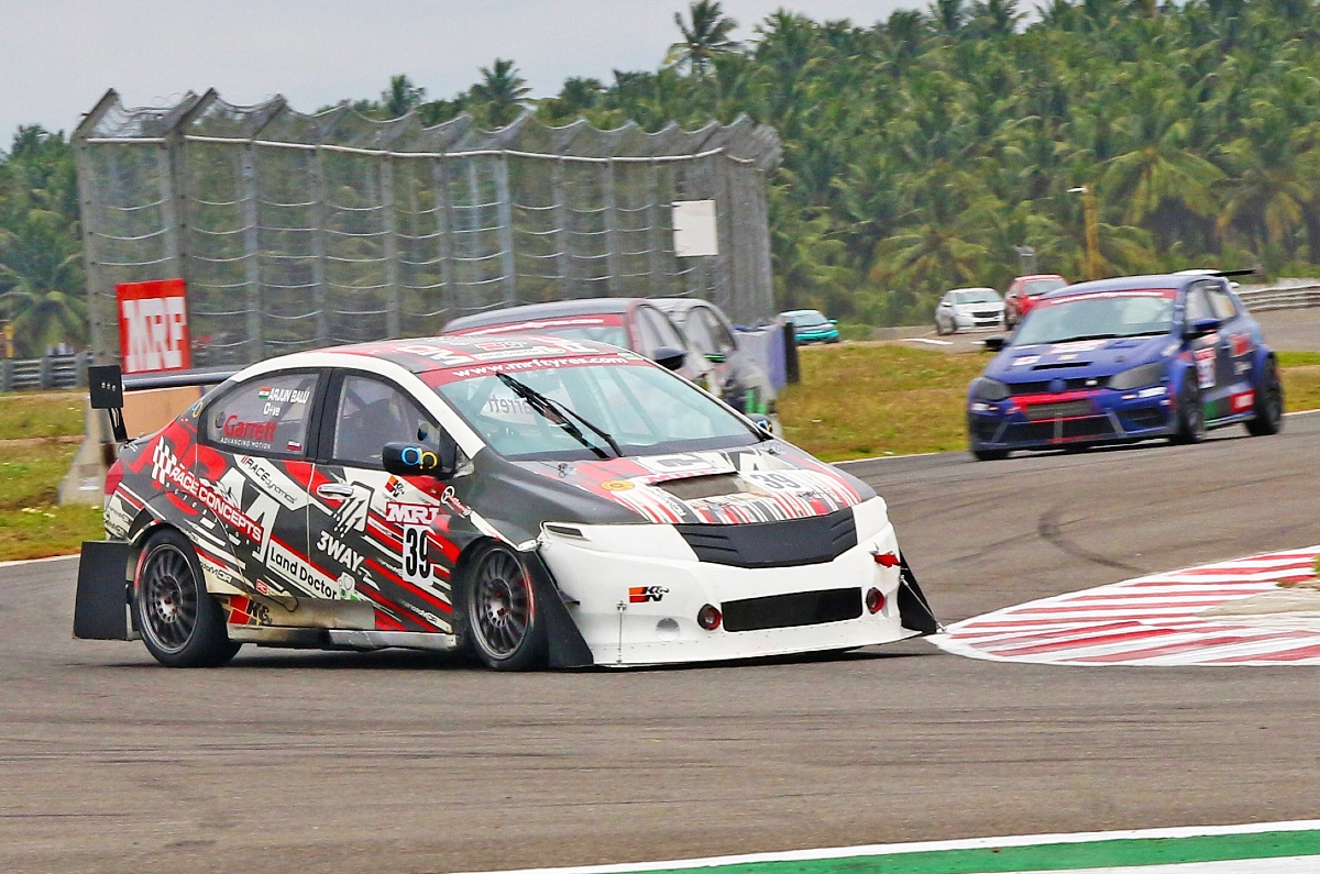 Balu, Chheda win at MRF Indian National Car Racing Championship Round 1 ...
