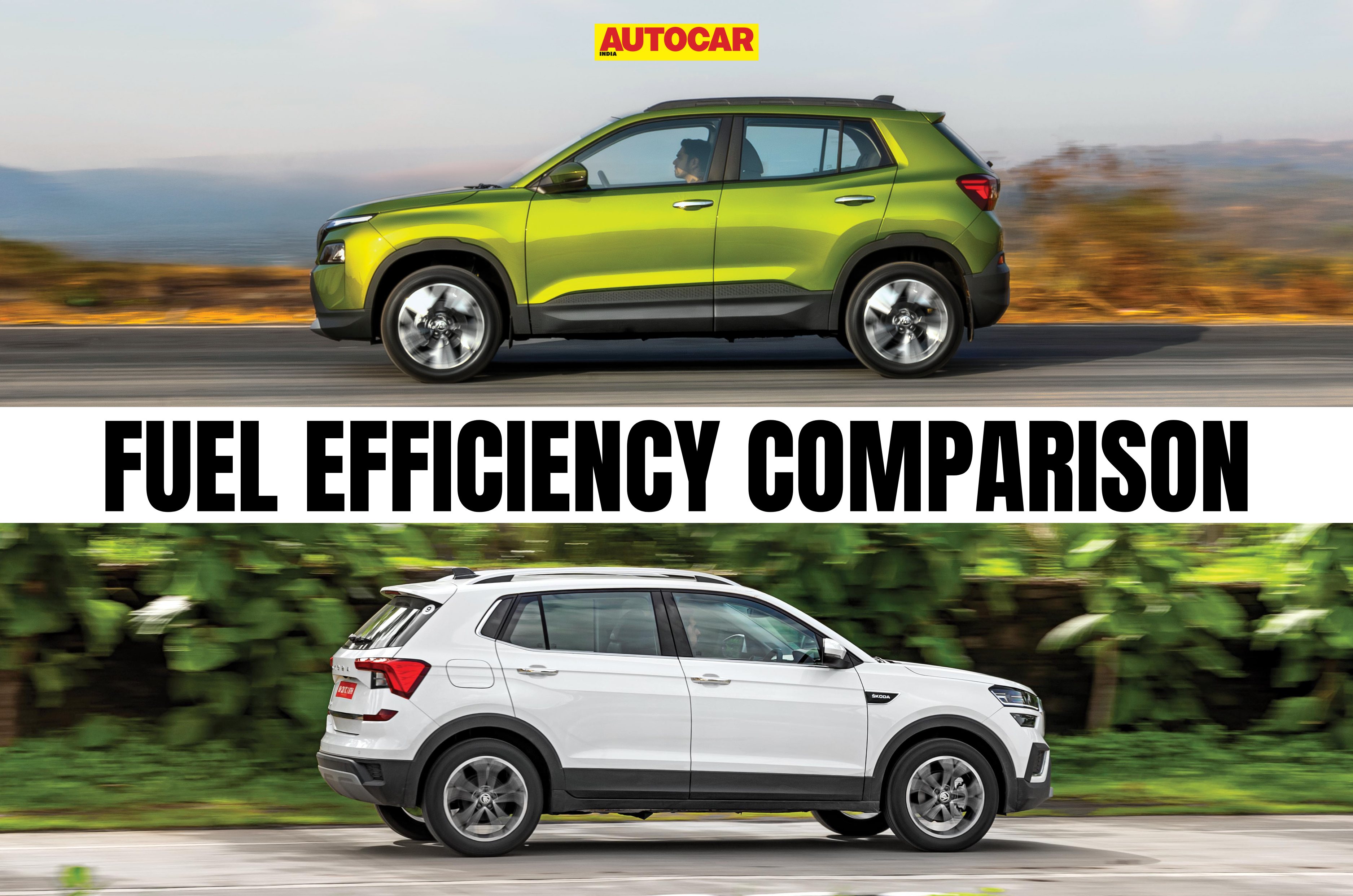 Skoda Kylaq vs Kushaq real world efficiency compared - Autocar India