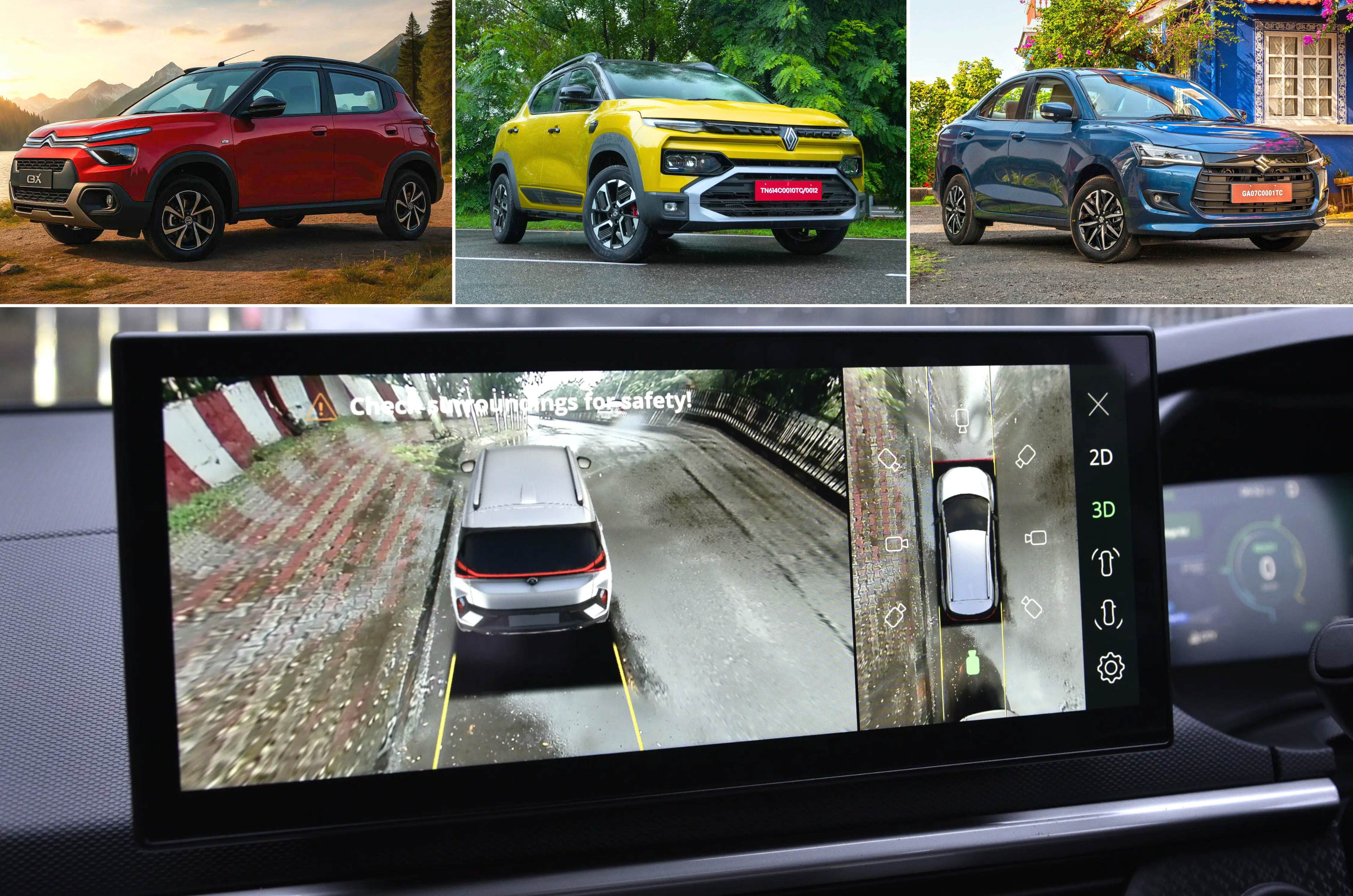 10 most affordable cars with 360 degree camera - Introduction | Autocar ...