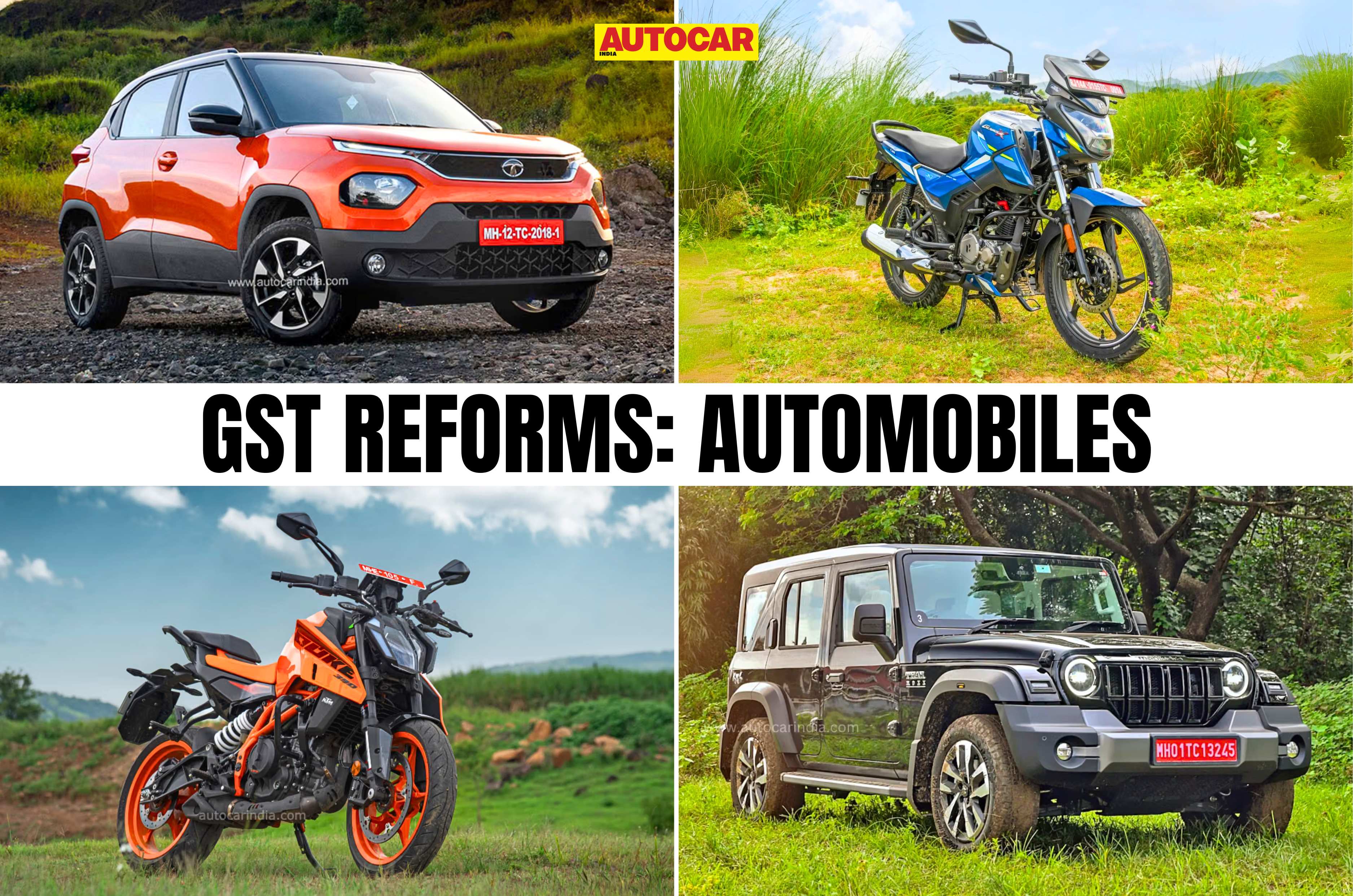 New GST rates to bring car and bike prices down - Introduction ...