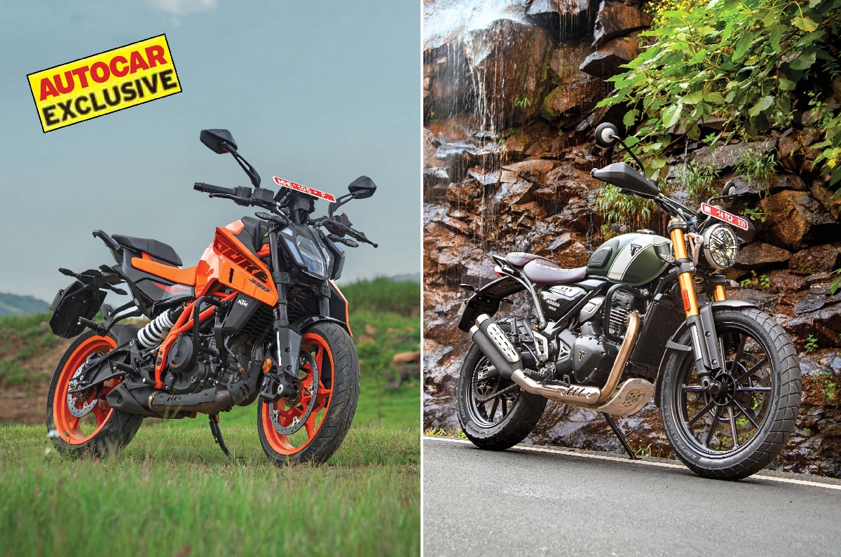 No price hike for India-made Triumph, KTM bikes despite new GST rates ...