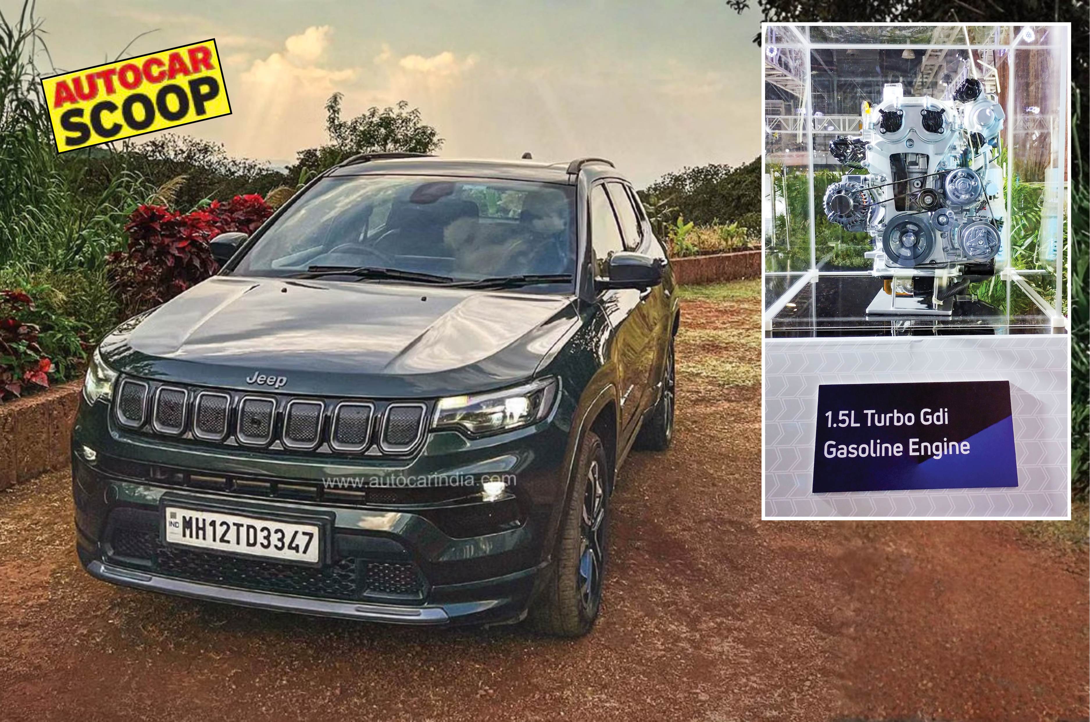 Jeep Compass could soon use Tata Motors' new 1.5 litre petrol engine ...