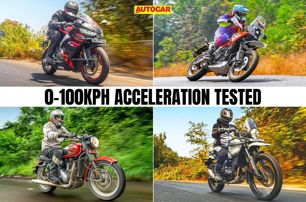 Quickest India-made bikes as tested with 0-100kph acceleration ...