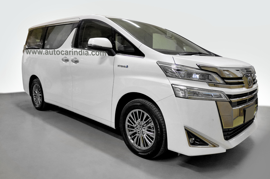 India-spec Toyota Vellfire interior and exterior images - Autocar India