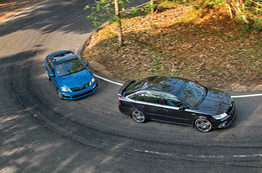 Three generations of modded Skoda vRS driven | Autocar India