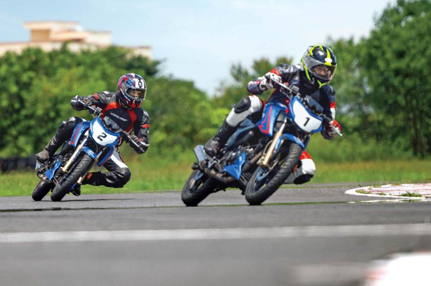 Back to back - 2021 TVS Young Media Racer programme Race 2 feature ...