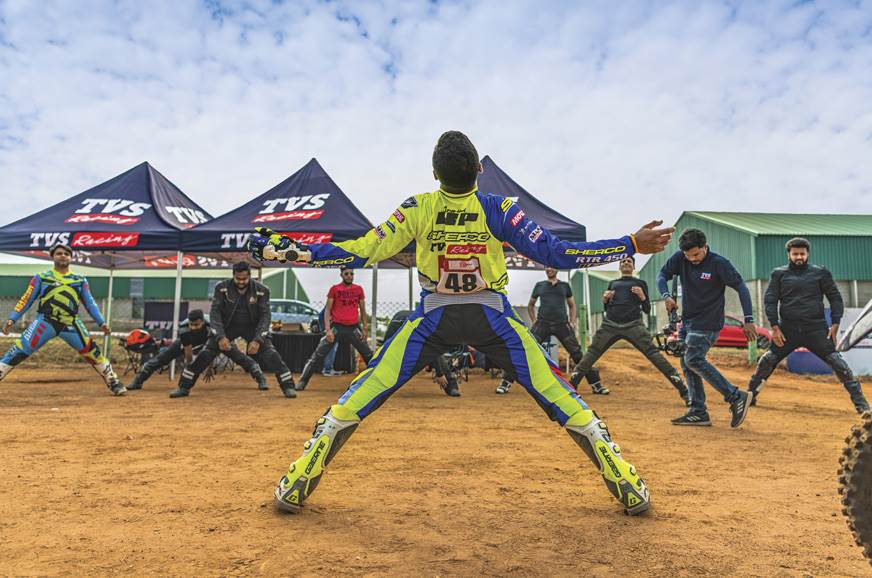 TVS off-road ride experience for Young Media Racer Programme V3.0 ...