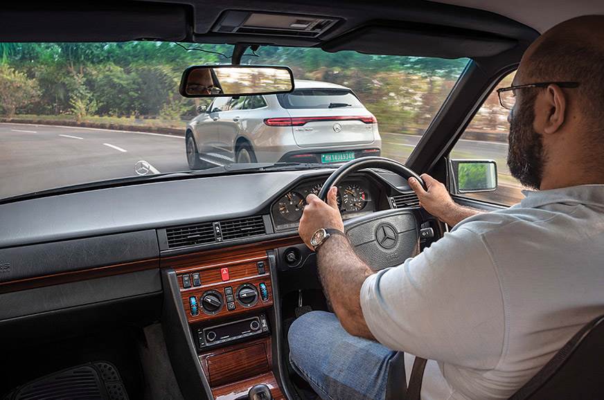 Mercedes EQC vs W124 Mercedes E-class: Hello Grandpa | Autocar India