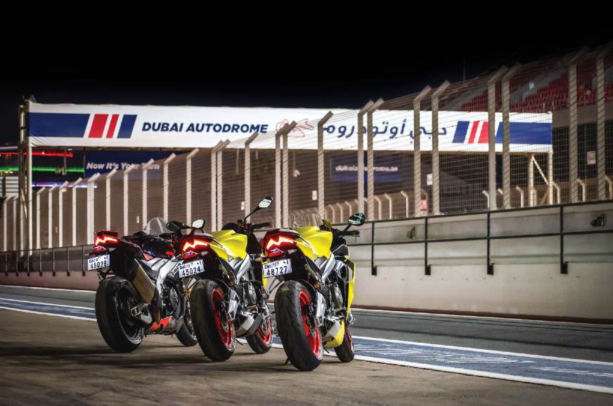 Riding Aprilia's latest superbikes in Dubai | Autocar India